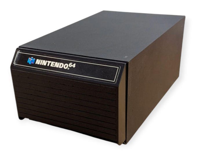 Nintendo 64 Storage Case Cabinet Box - 12 Game Holder Drawer - N64 - Etsy