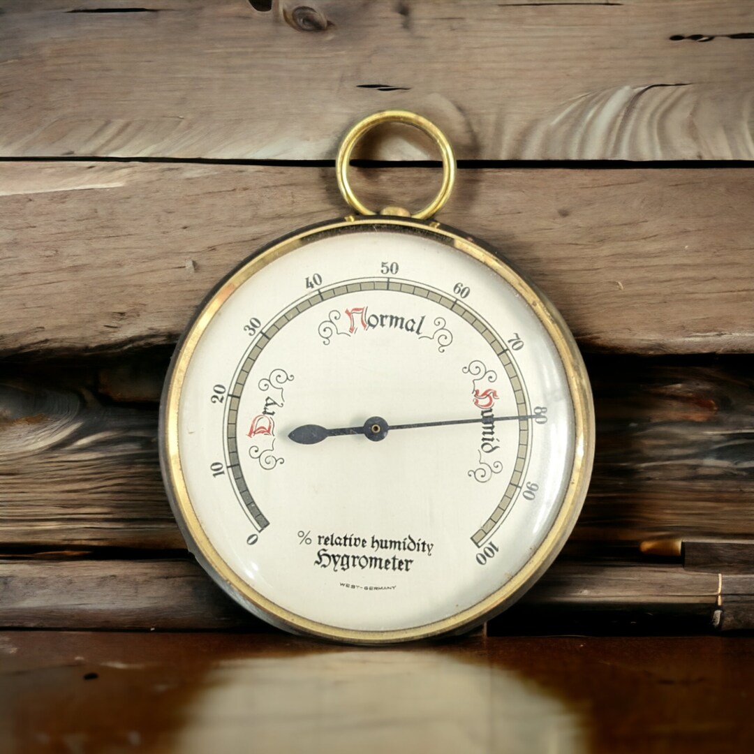 Vintage West German Hydrometer Wall Hanging 3.5 Inches Diameter - Etsy