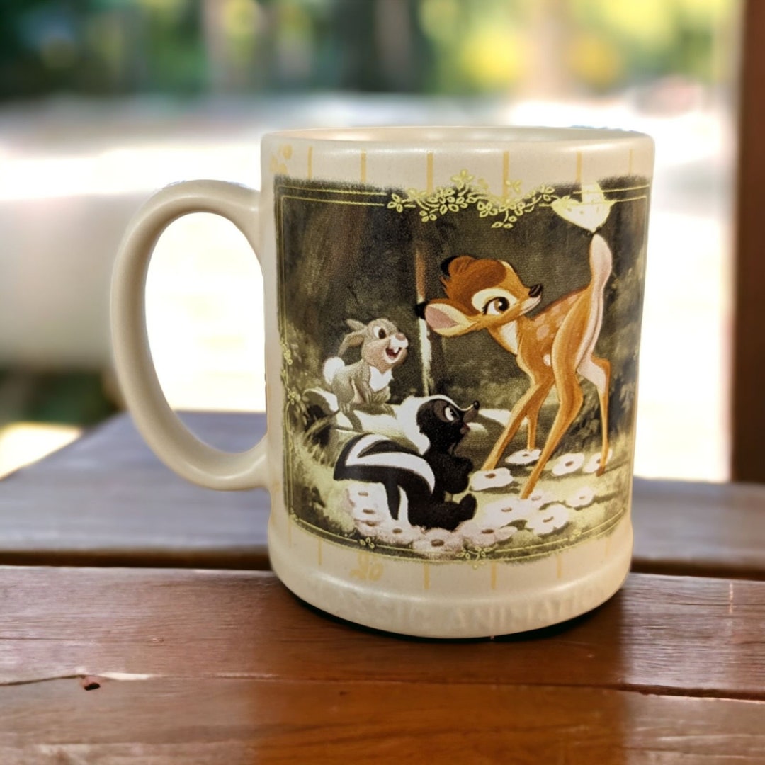 Disney Bambi Mug Exclusive Disney Store Edition With Bambi, Flower ...