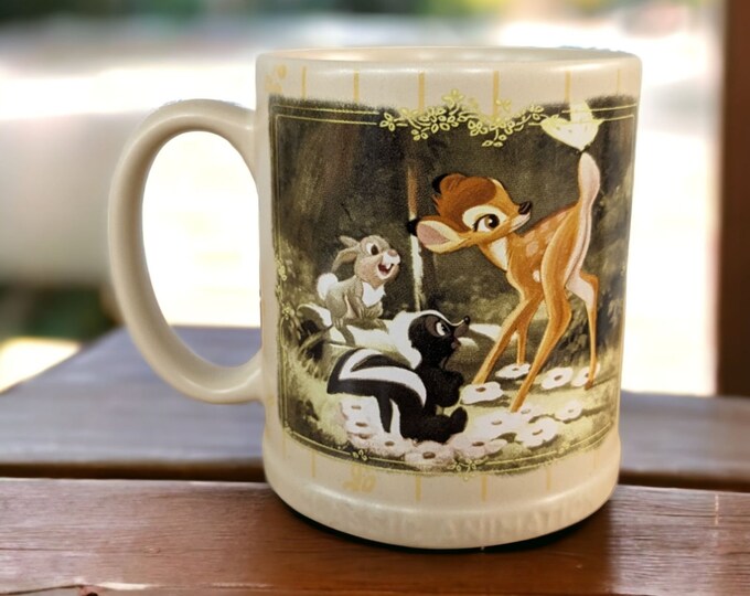 Disney Bambi Mug - Exclusive Disney Store Edition With Bambi, Flower ...