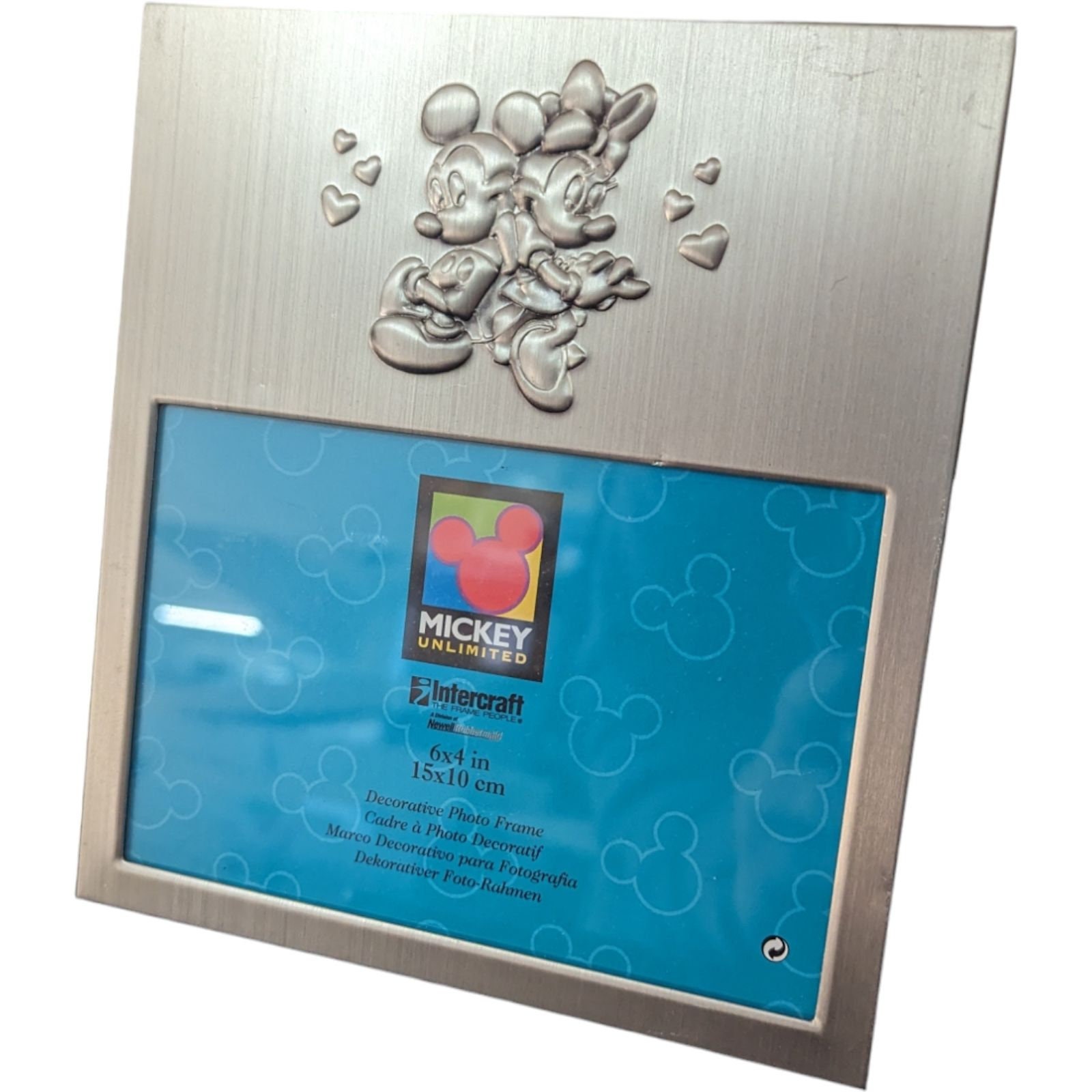 Metallic Mickey Mouse & Minnie Mouse Photo Frame Mickey - Etsy