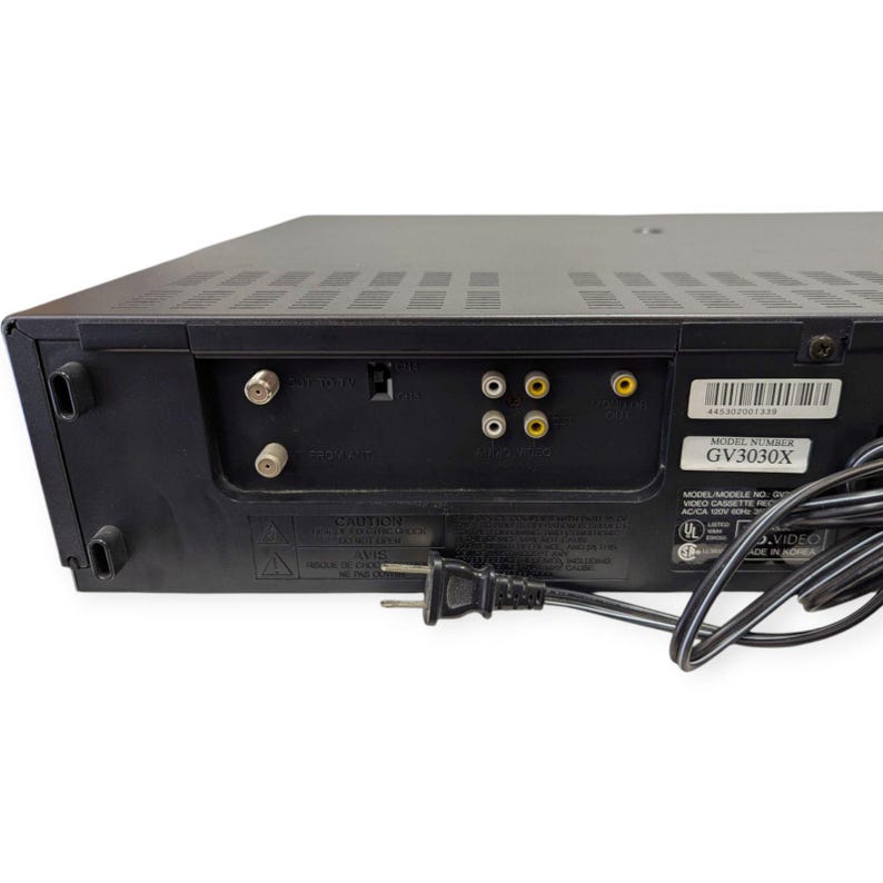 Go Video Dual Deck VHS VCR System GV3030X - Tested Working - No Remote ...