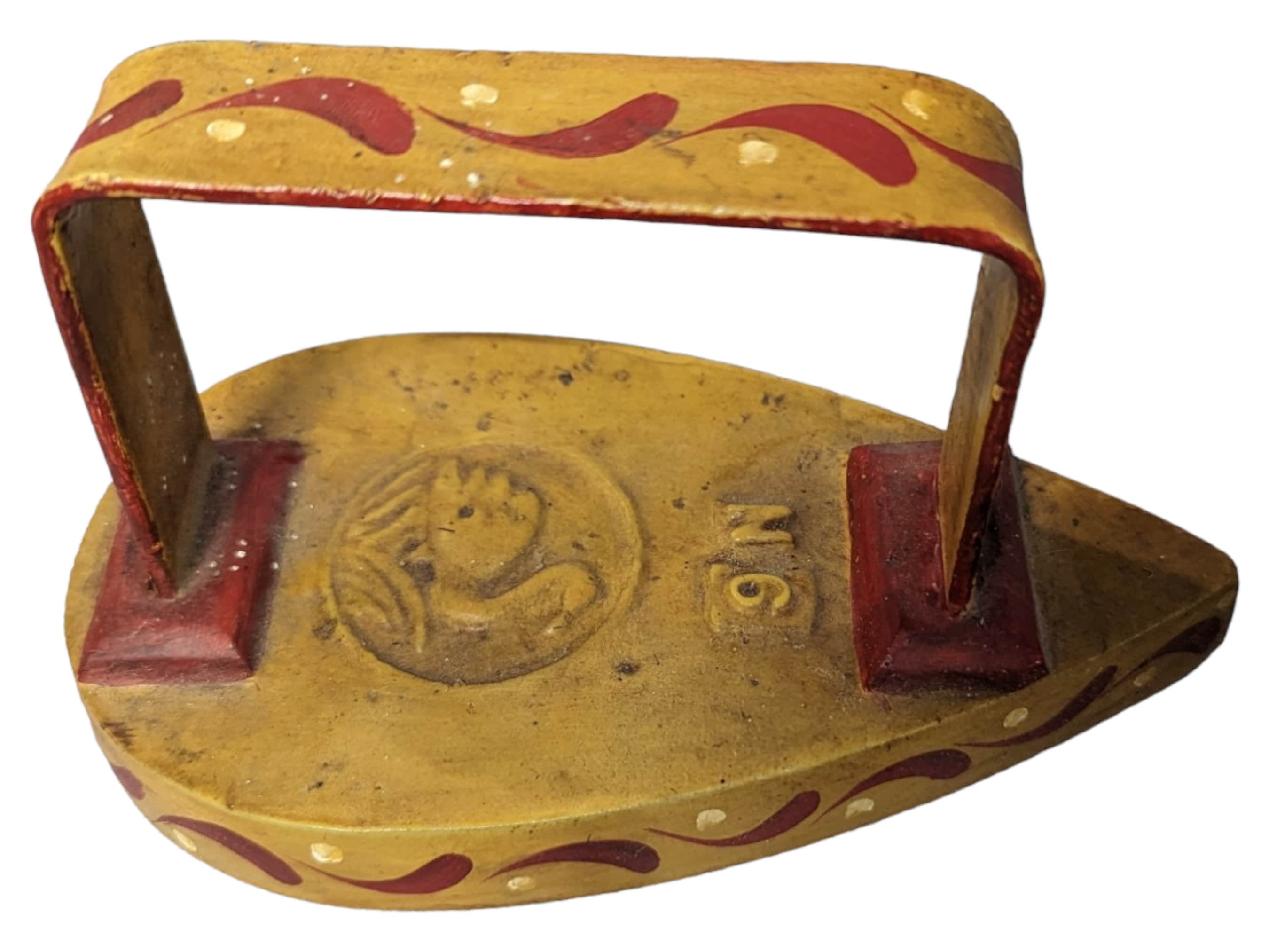 Antique Flat Sad Irons With Custom Painting — 1800s Antique - Etsy