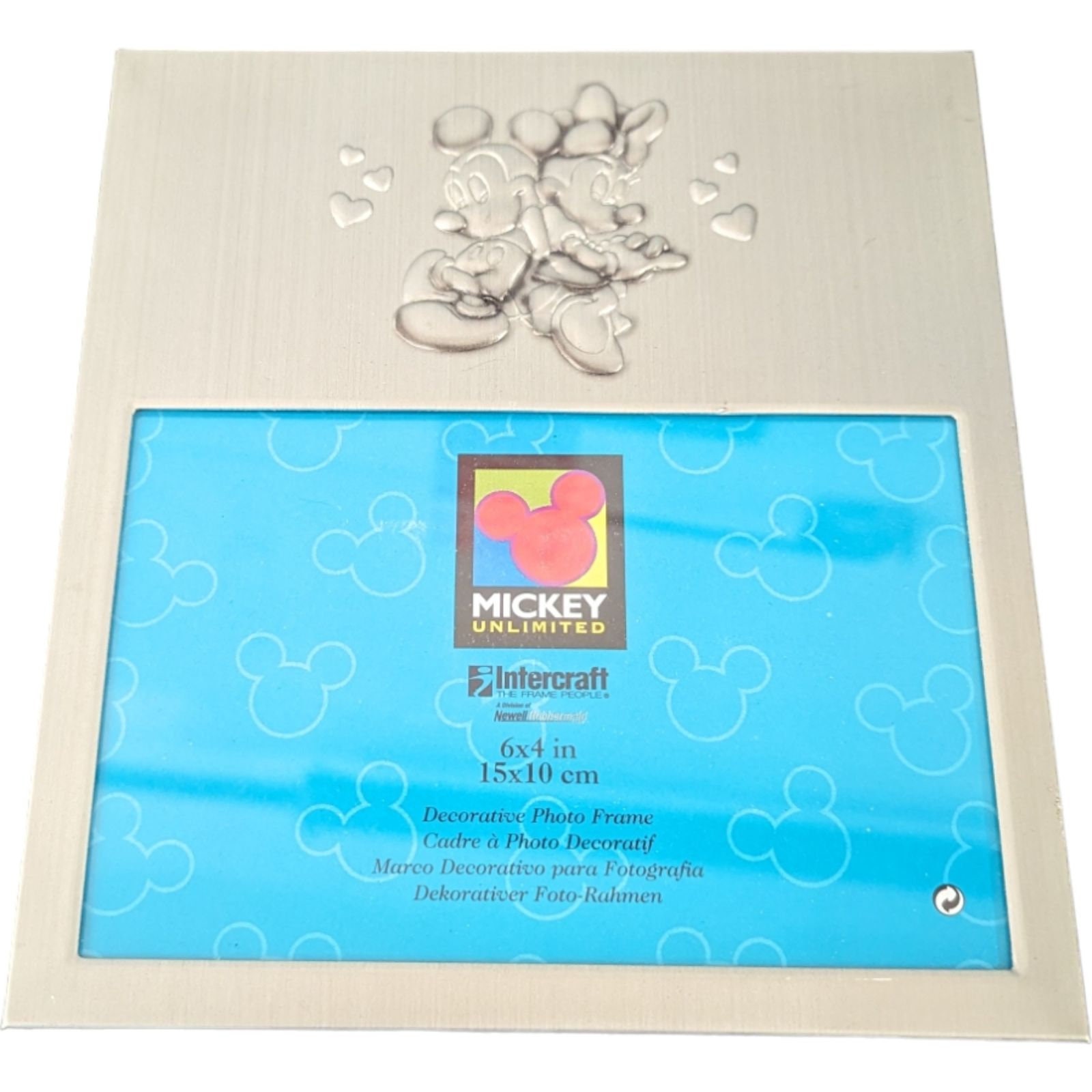 Metallic Mickey Mouse & Minnie Mouse Photo Frame Mickey - Etsy