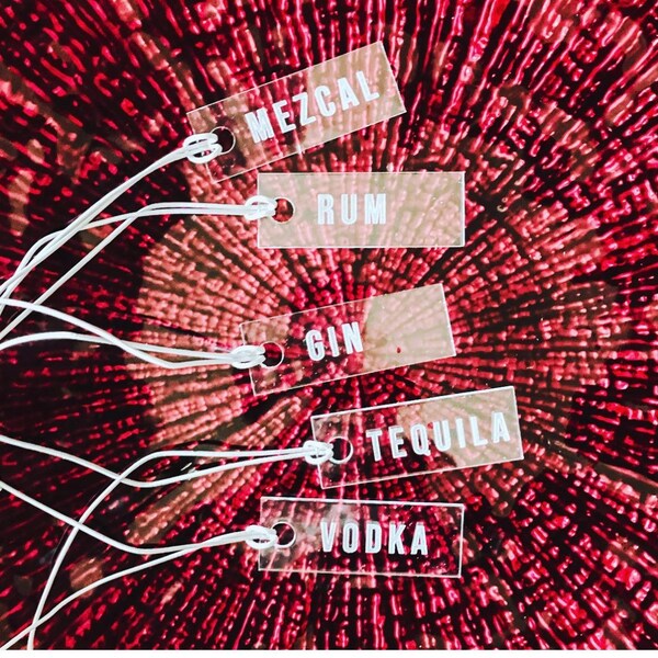 Liquor Bottle Tag - Etsy