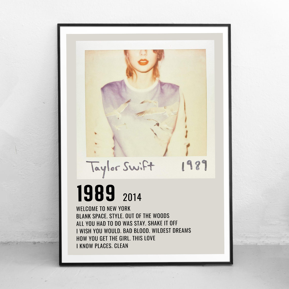 Taylor Swift 1989 Album Cover