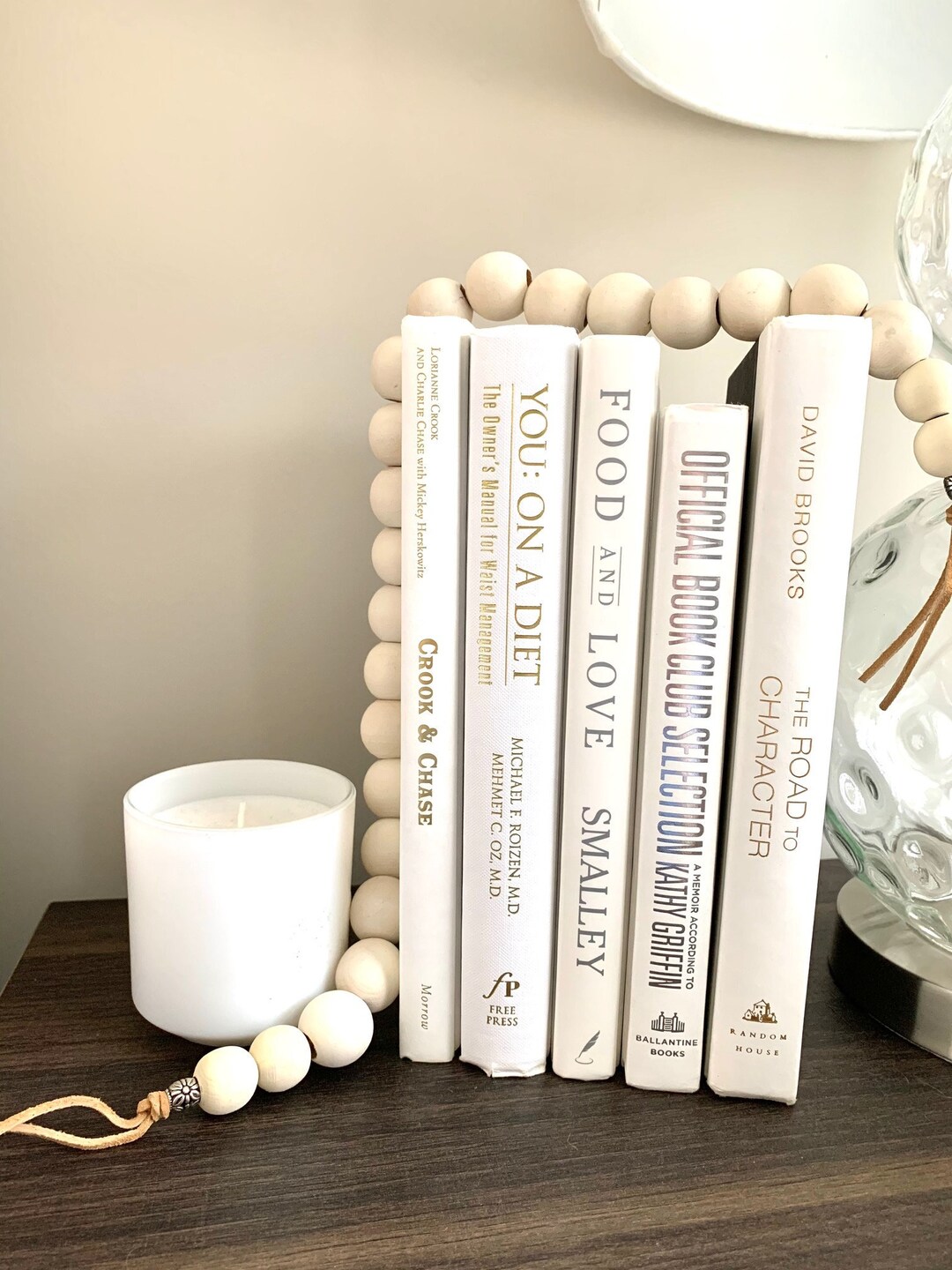 Stack of White Books | Coffee Table Books | Decorative Books ...