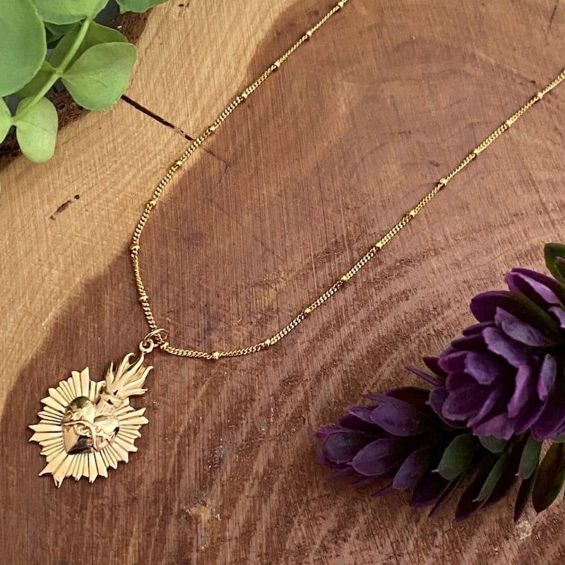 Catholic Gold Jewelry Chain - Etsy