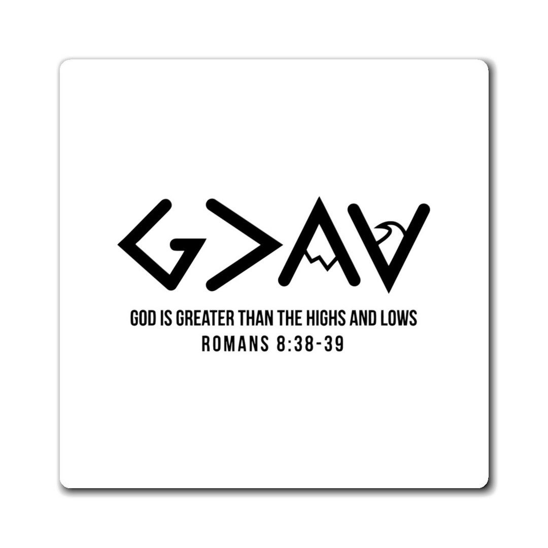Stickers & Magnets - God is Greater, Christian Gift, Catholic Gift ...