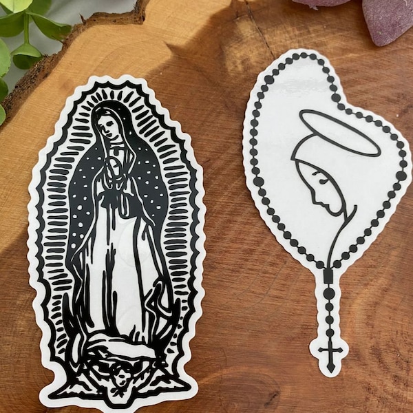 Mother Mary Stickers - Etsy