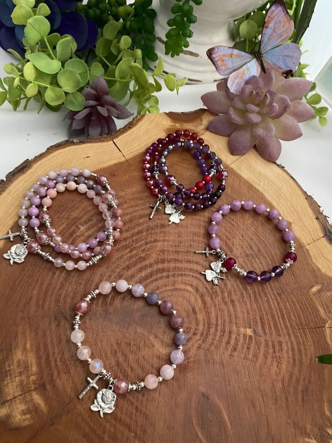 Collection - Agape Love, Wrap Rosary, Rosary Bracelet, Rosary, Catholic ...
