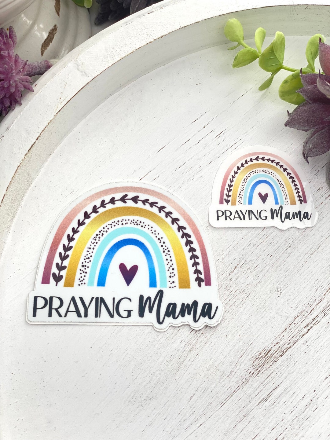Stickers - Praying Mama, Vinyl Stickers, Catholic Stickers, Catholic ...