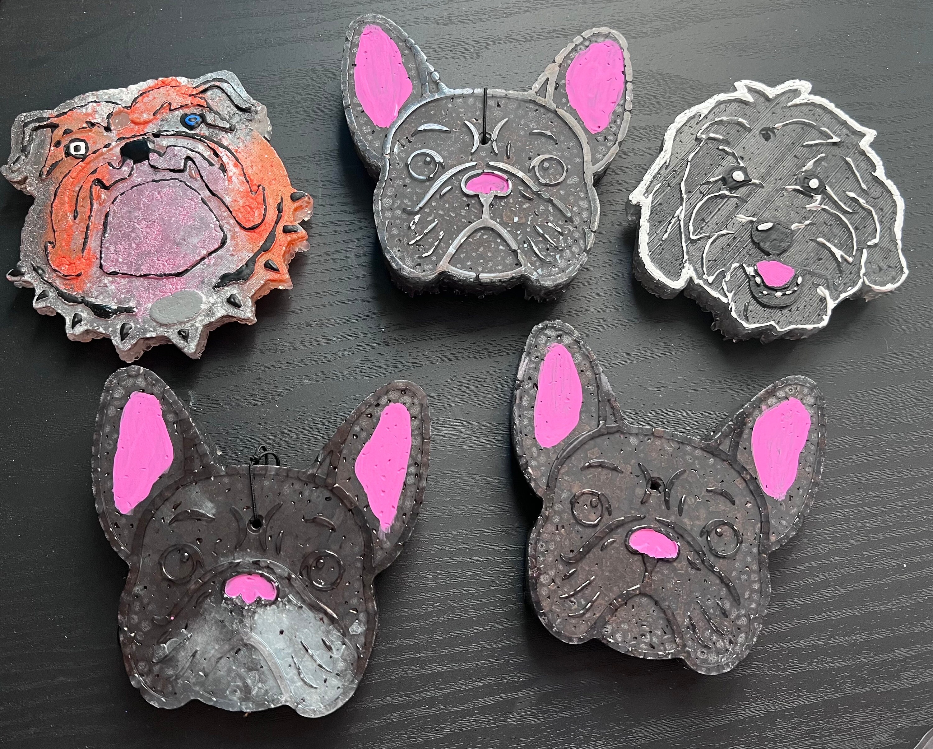 Frenchie Car Freshie-french Bulldog Car Freshener - Etsy