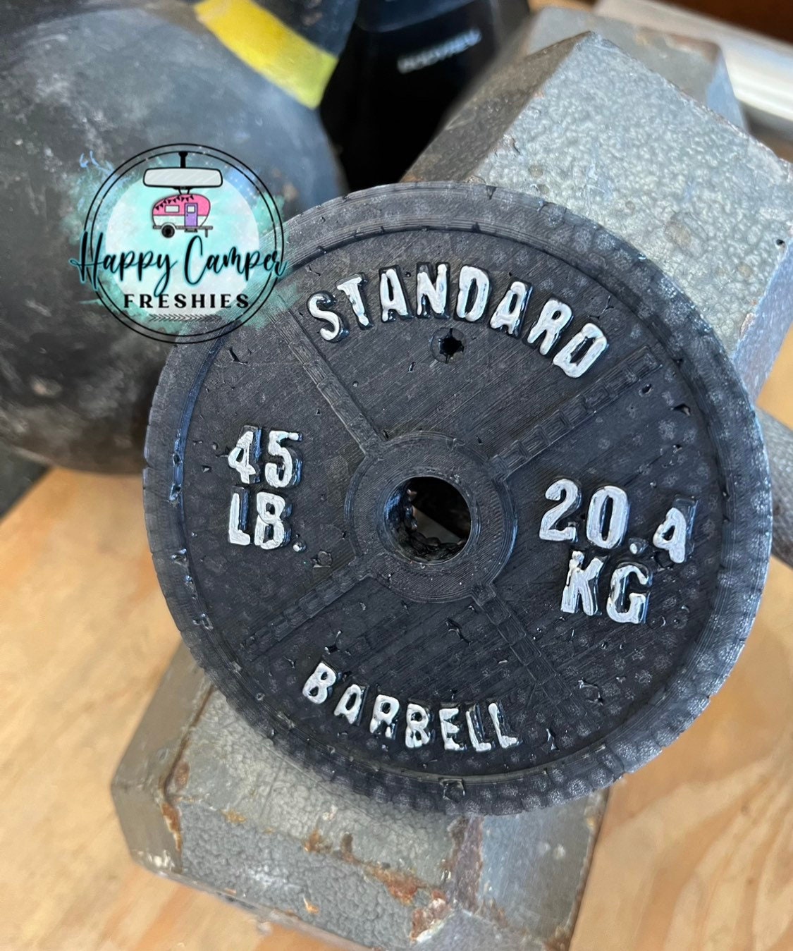 Olympic Barbell Weight Plate Car Freshie Weight Car Freshener - Etsy