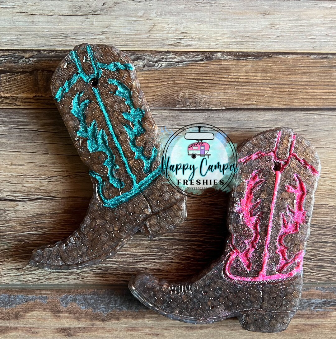 Cowboy Boot Car Freshie – Western Car Freshener - Etsy