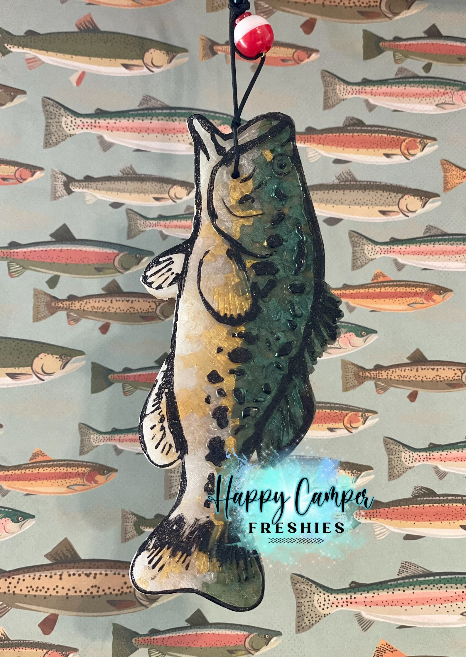 Fish Car Freshie- Fishing Car Freshener - Etsy