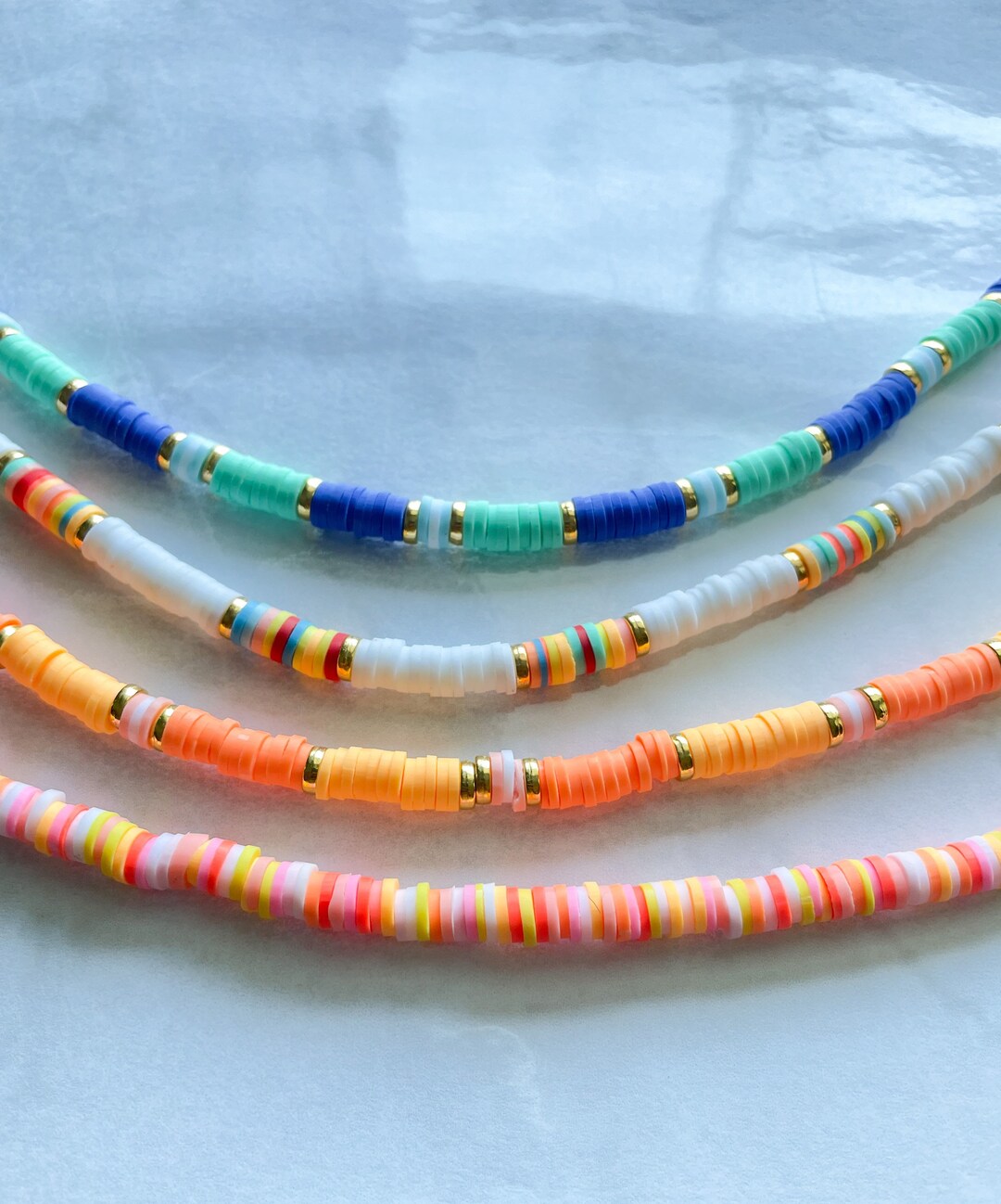 Beaded Heshi Bead Necklaces - Etsy