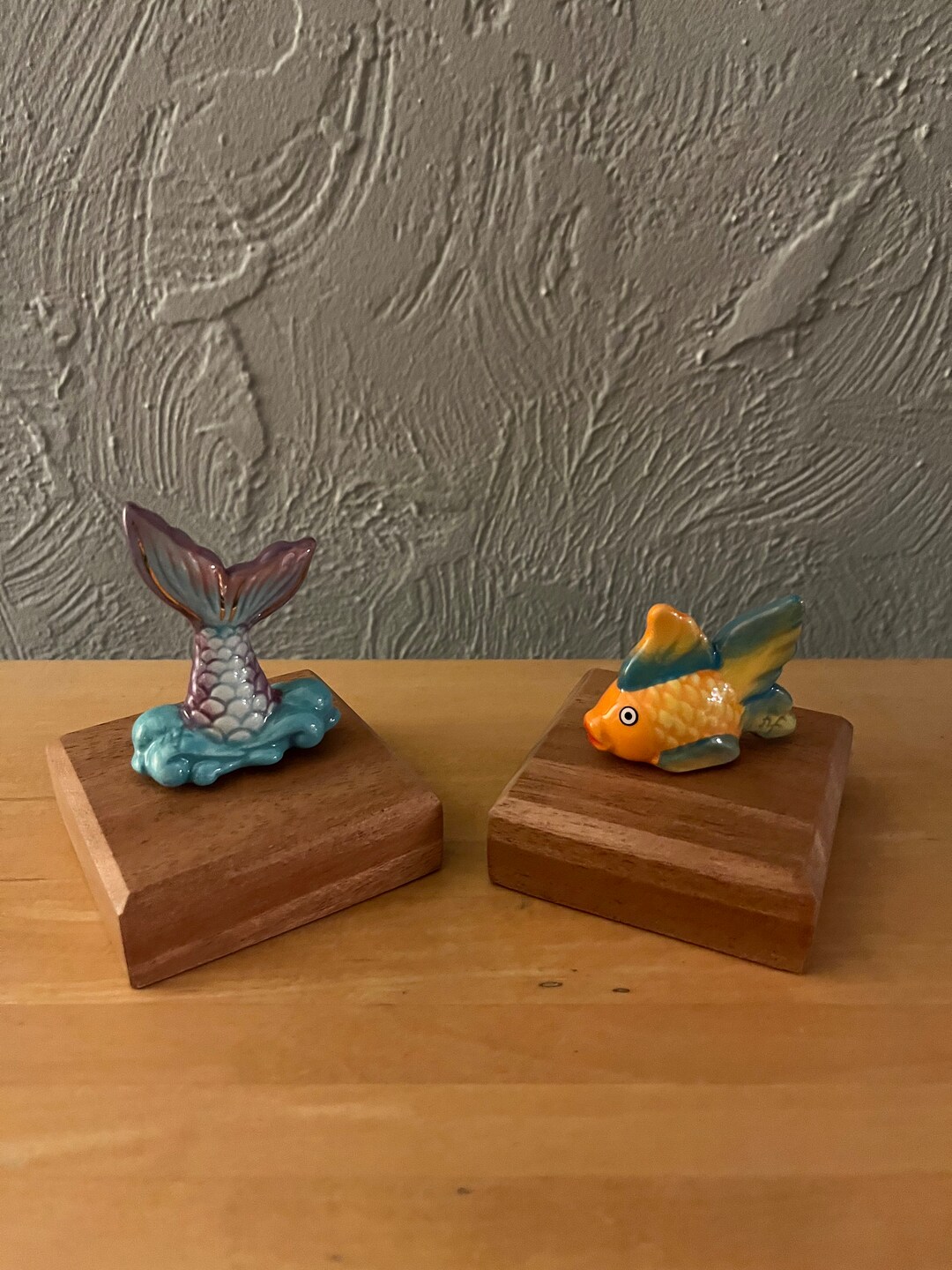 Set of Two, Single Nora Fleming Mini Displays | Mahogany Display | Mini ...