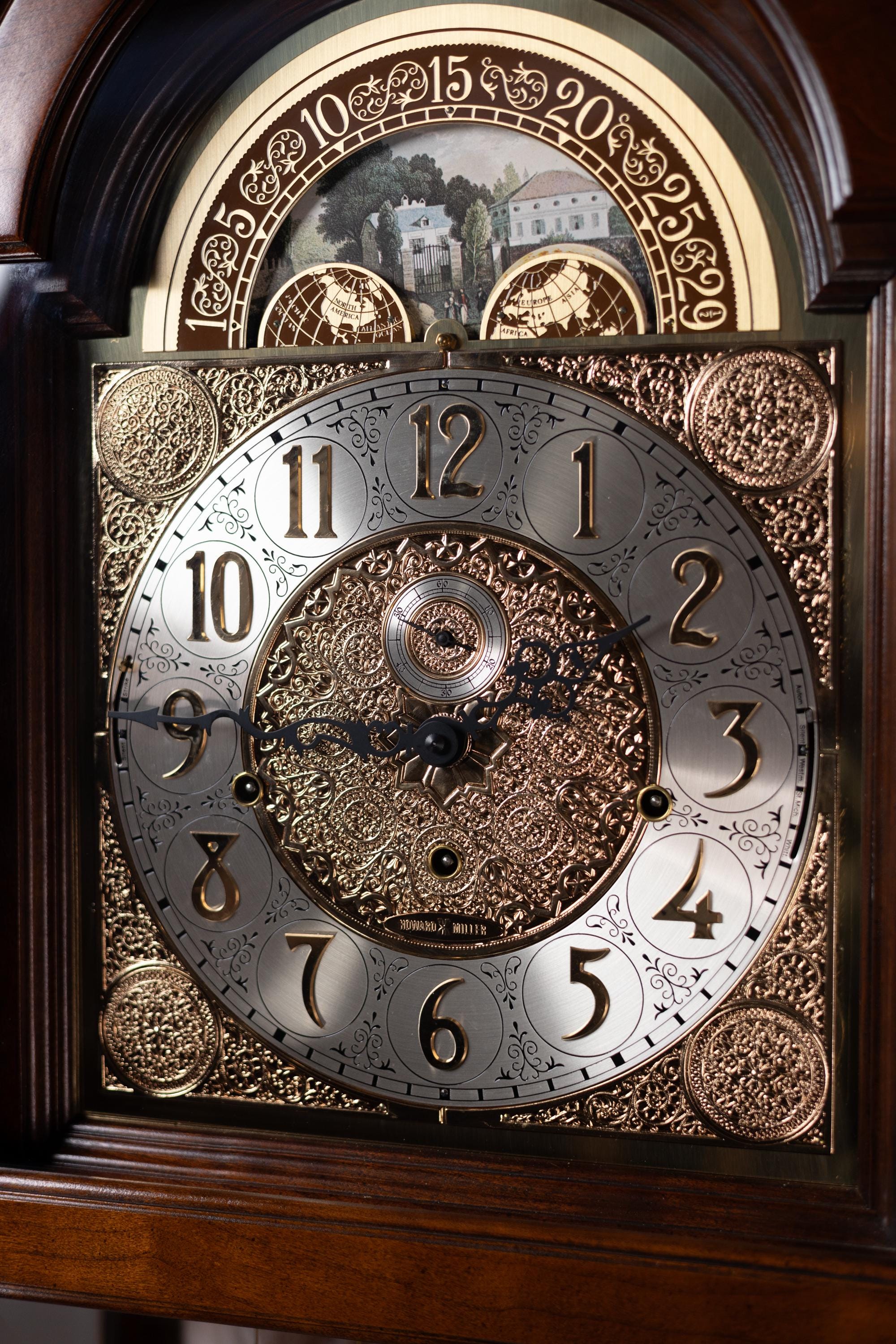Majestic Howard Miller Grandfather Clock - Etsy