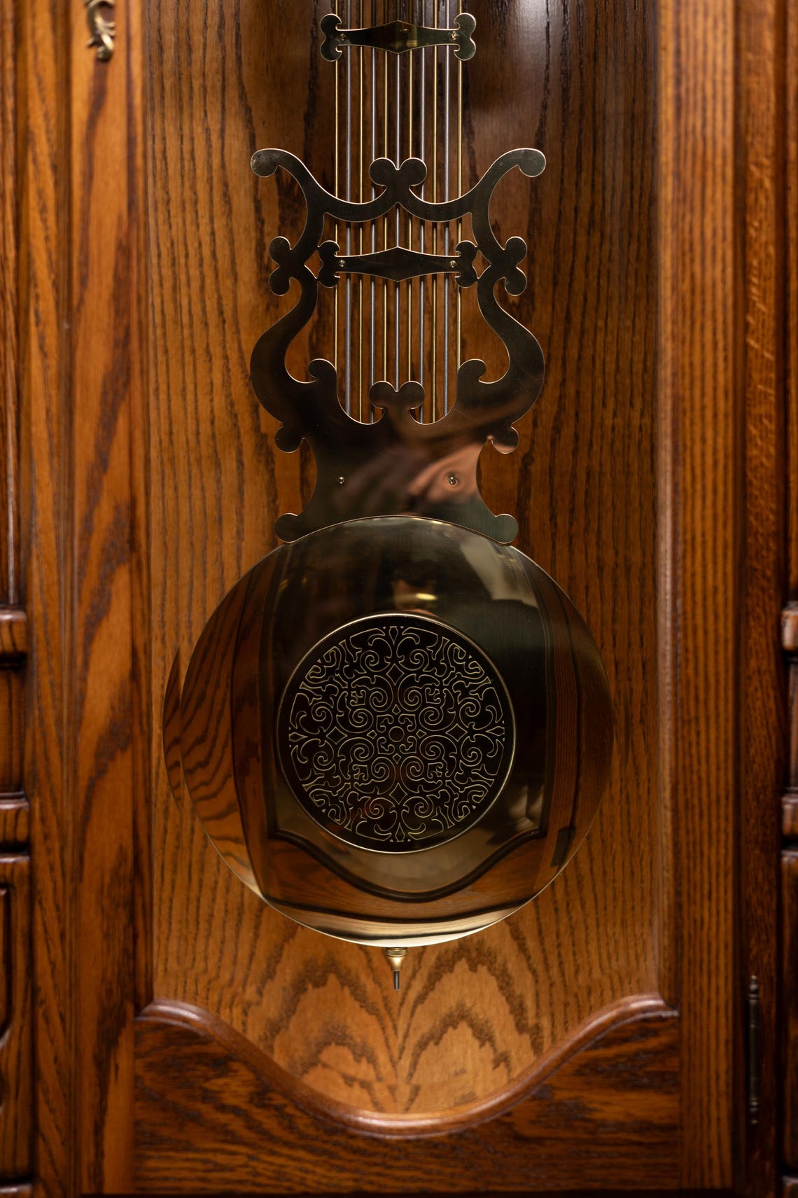 Oak Sligh Grandfather Clock - Etsy