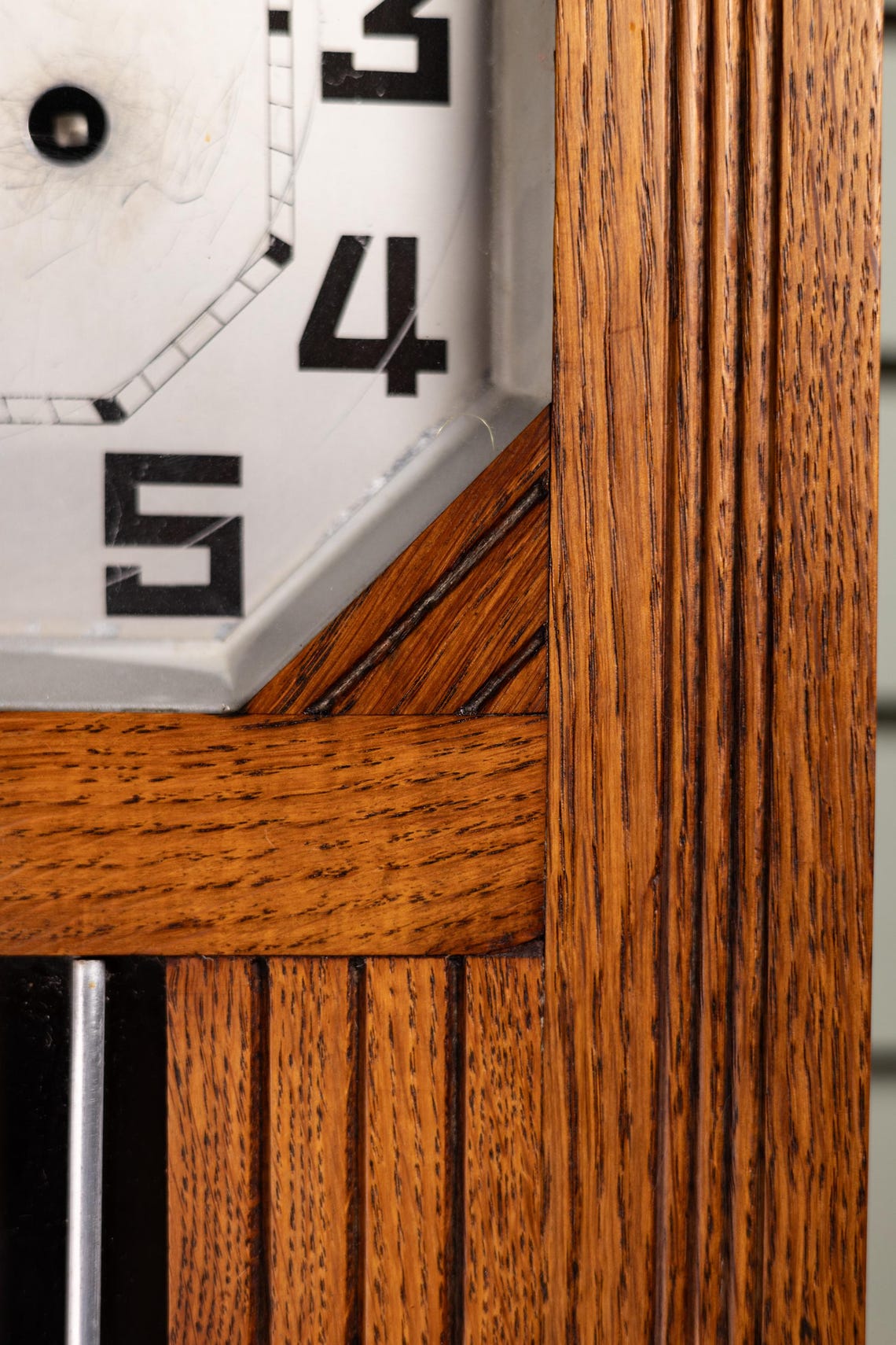 Antique Wall Clock | Art Deco Style | 1920s - Etsy