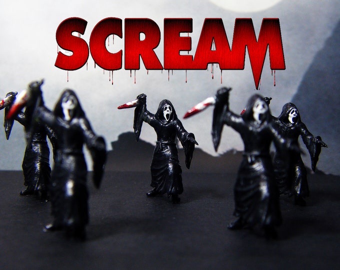 Miniature Ghostface! SCREAM in HO Scale - Etsy