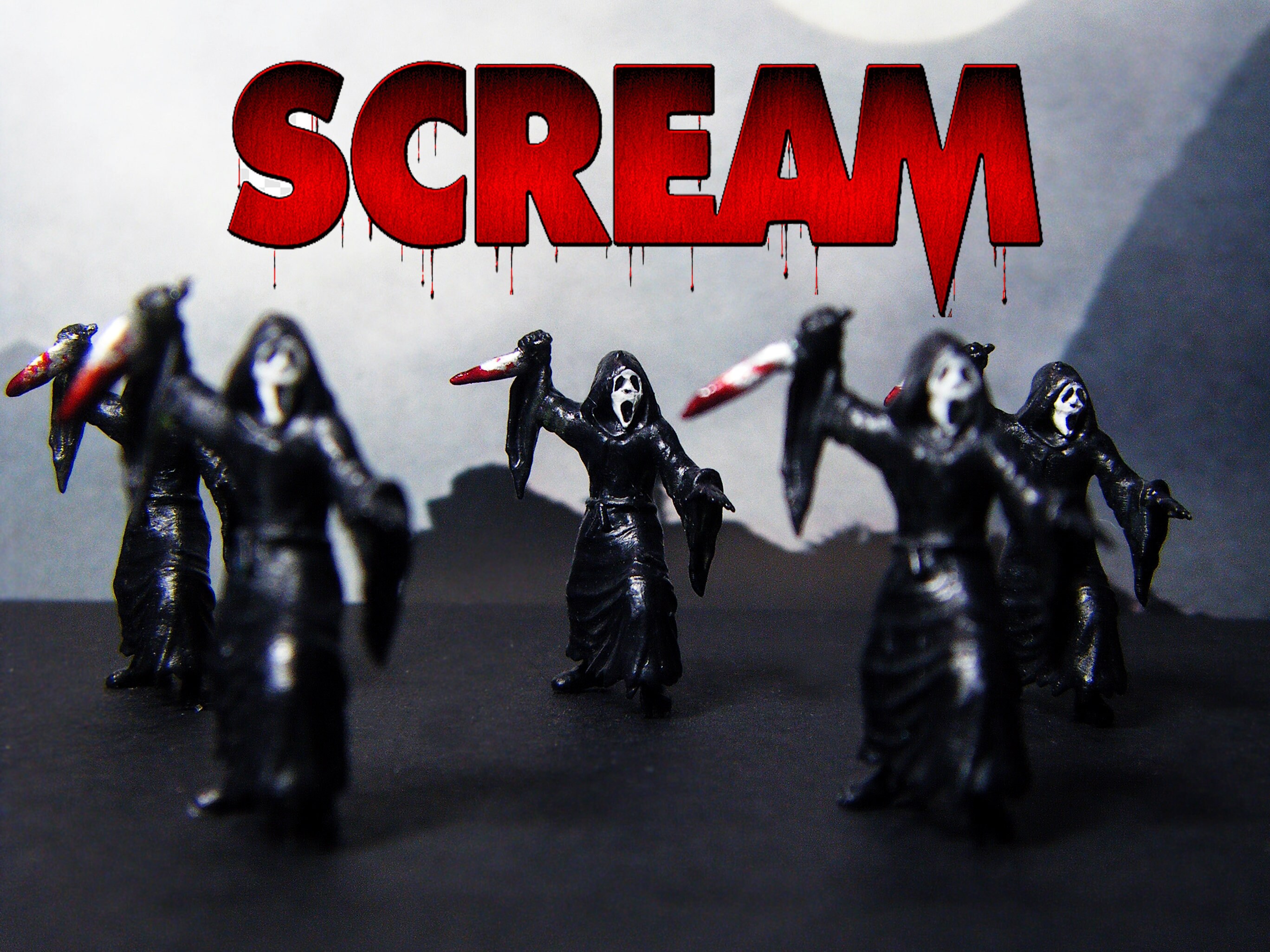 Miniature Ghostface SCREAM in HO Scale - Etsy