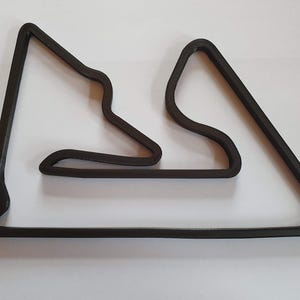 F1 Race Track Wall Art 2024 - Circuit Outline - Motorsport Gift - Etsy