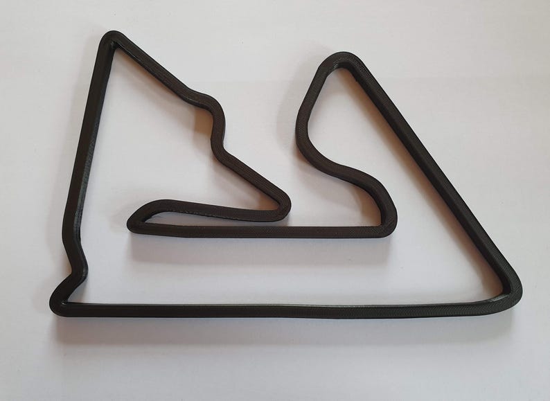 F1 Race Track Wall Art 2025 - Circuit Outline - Motorsport Gift - Etsy