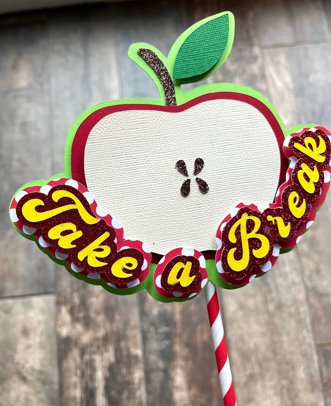 Customized Teacher Appreciation Cake Topper, School Cake Topper, Thank ...