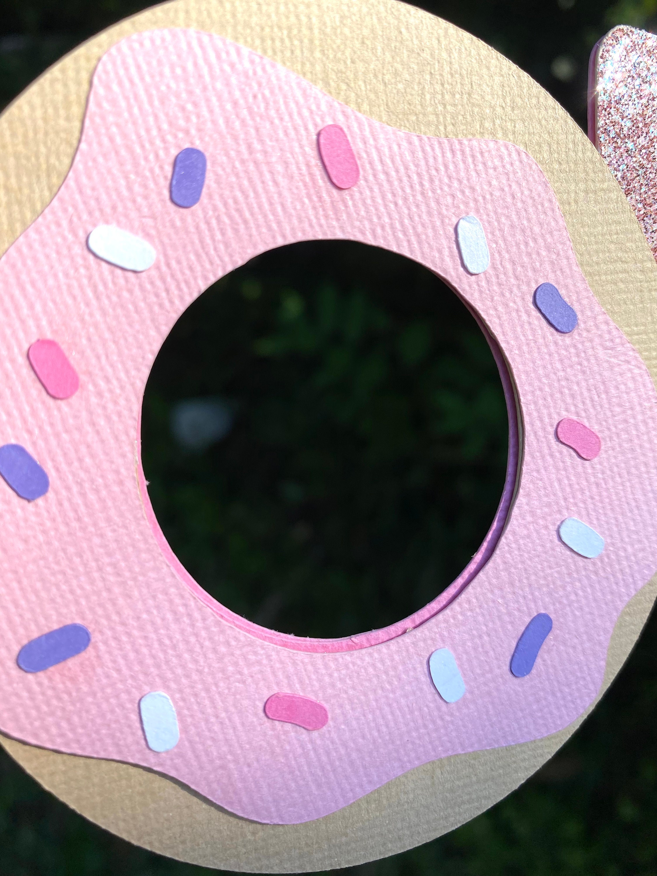 Donut Birthday Cake Topper , One Donut Cake Topper, Doughnut Birthday ...