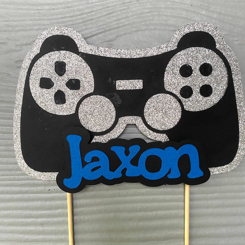 Gaming Cake Topper - Etsy