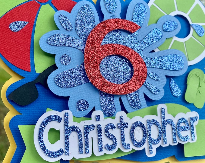 Pool Party Decor, Pool Party Decorations, Birthday Photo Prop, Summer ...