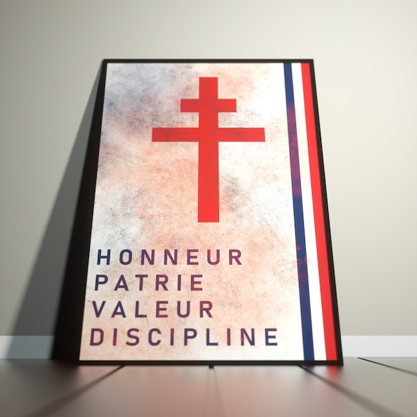 Free French Poster - Etsy Canada