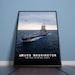USS Washington Artwork Poster - Etsy