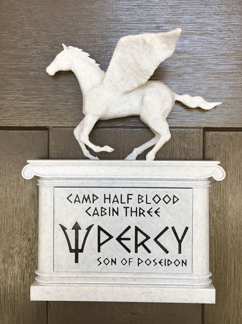 Camp Half Blood Personalized Bedroom Door Sign Percy Jackson - Etsy