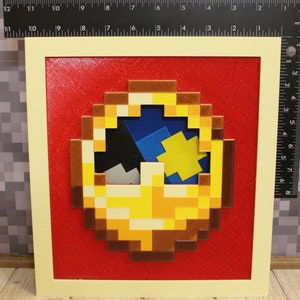 Working Minecraft Wall Clock in Item Frame - Tell Real-world Time in ...
