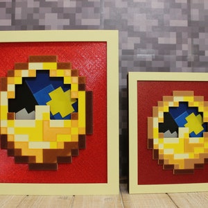 Working Minecraft Wall Clock in Item Frame - Tell Real-world Time in ...