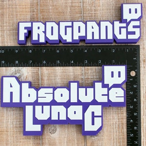 DUAL Twitch Nameplate Custom Upper/lowercase Personalized Gamertag ...