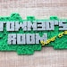 3D Door Sign Minecraft-inspired Personalized Name Custom Kids Bedroom ...