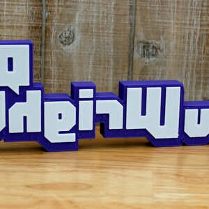 DUAL Twitch Nameplate Custom Upper/lowercase Personalized Gamertag ...