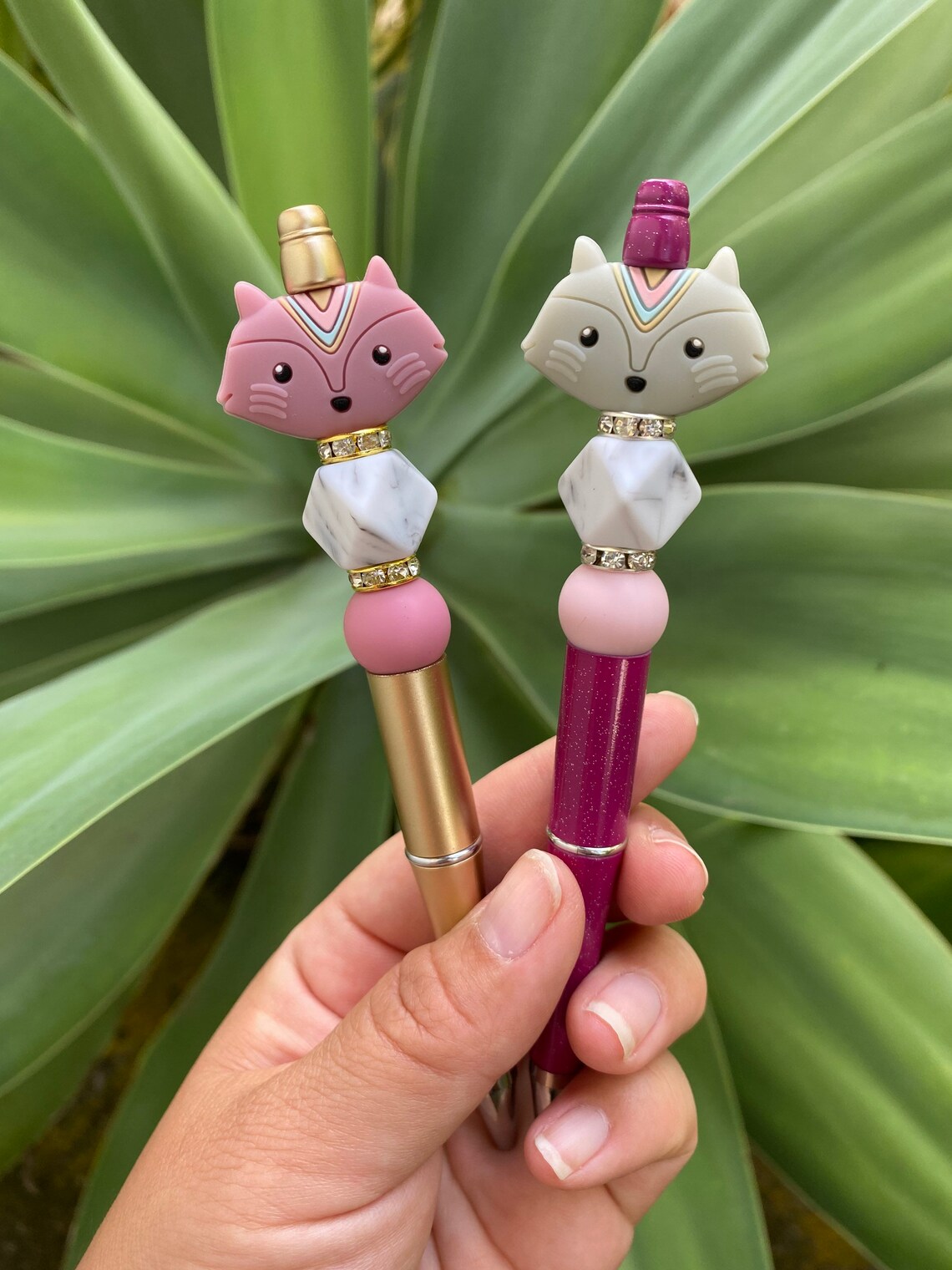 Fox Beaded Pen - Etsy