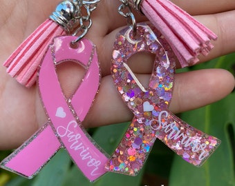 Cancer Keychain - Etsy