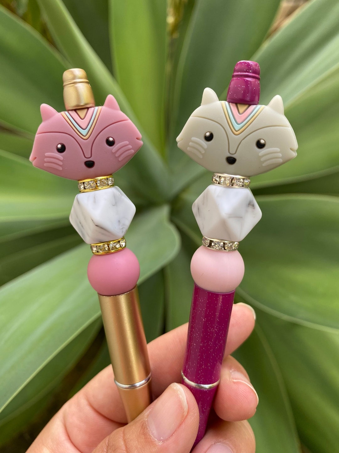 Fox Beaded Pen - Etsy