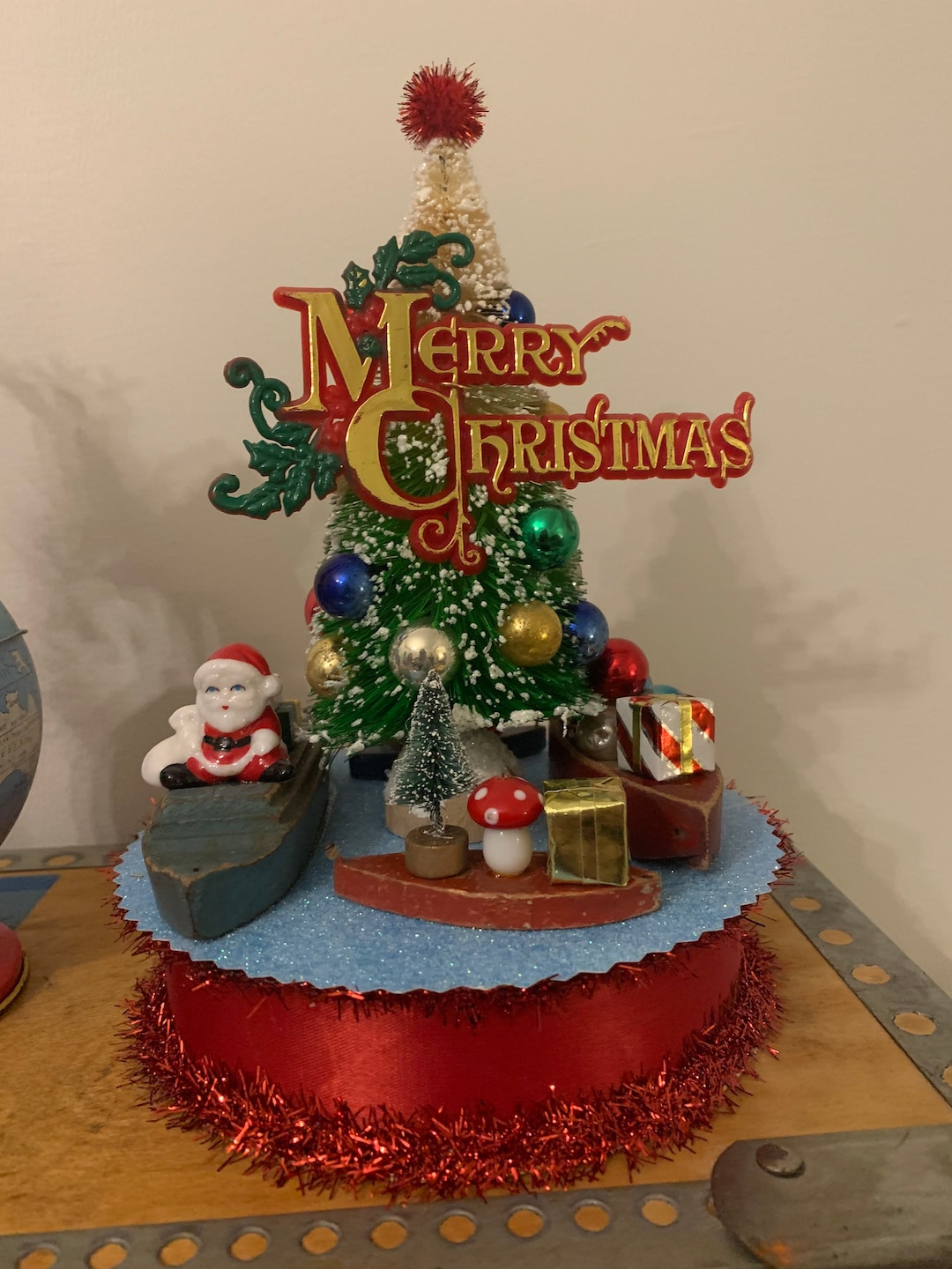 Vintage Christmas Diorama - Etsy