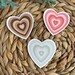 Multi Colored Hand-drawn Heart Stickers - Red, Brown, Sage Green ...