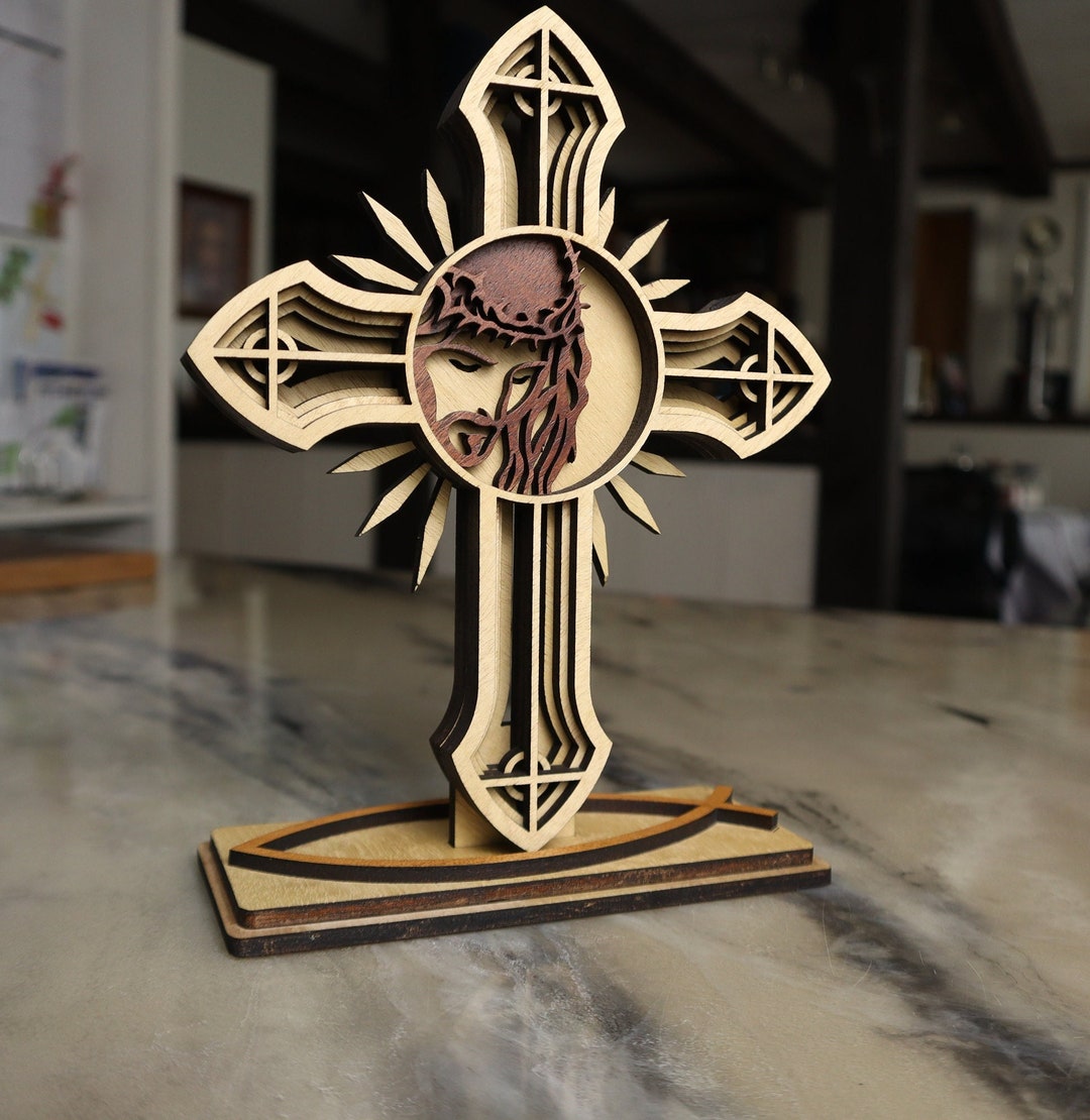 Beautiful Multi-layer 3D Cross Perfect Easter Gift - Etsy