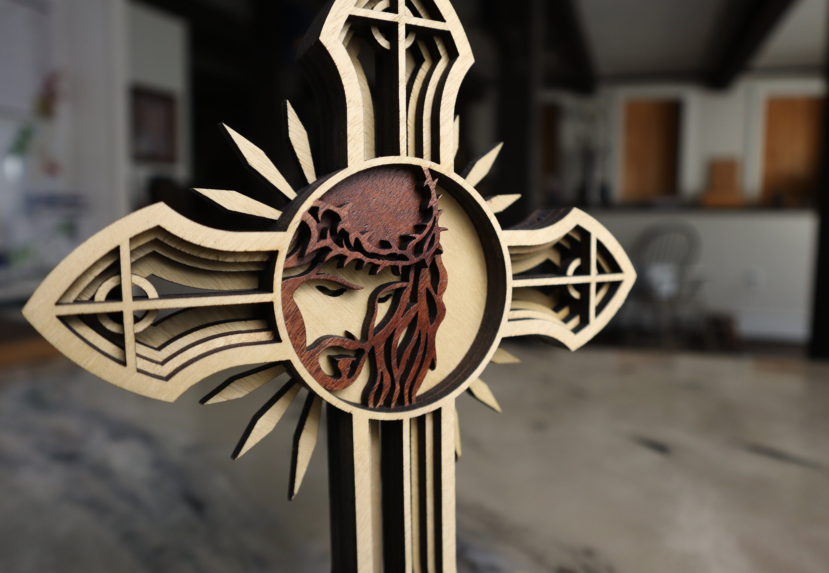 Beautiful Multi-layer 3D Cross Perfect Easter Gift - Etsy