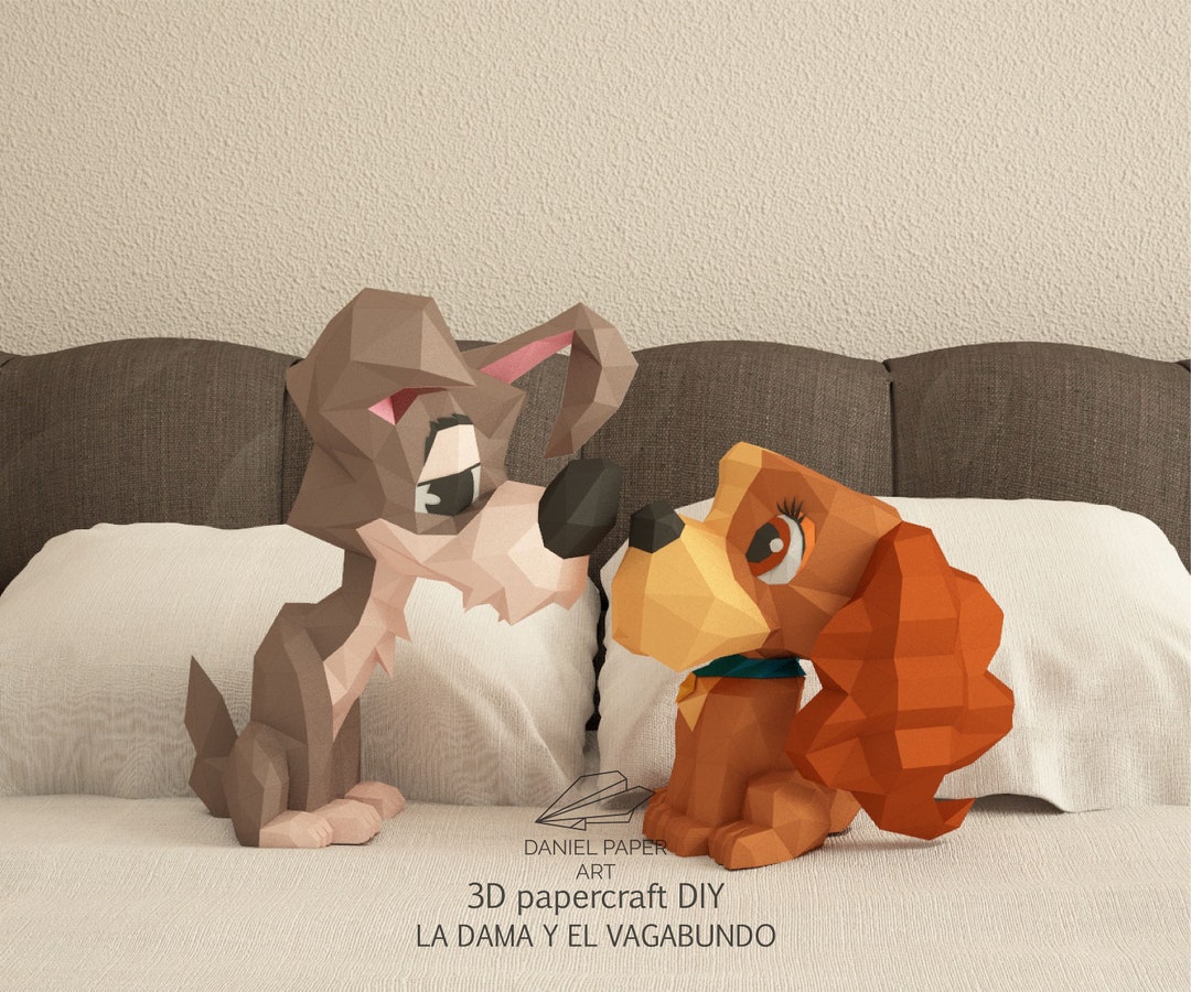 Daniel Art 4 PDF Template, DIY 3d Model, Fanart, Paper Sculpture, Low ...