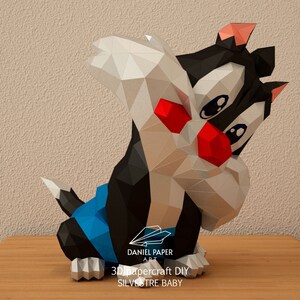 Daniel Art 11 ,PDF Template, DIY 3d Model, Fanart, Paper Sculpture, Low ...